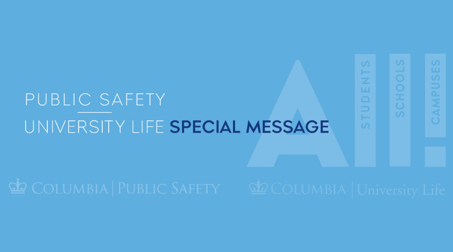 Welcome Back & Safety Resources for You | University Life
